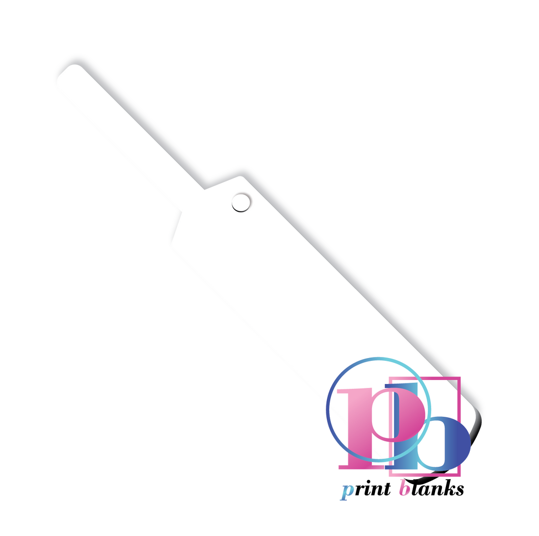 Clear Acrylic Cricket Bat Keyring – Print Blanks