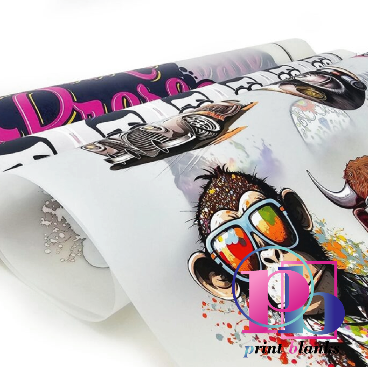 DTF Prints 560mm Wide – Print Blanks