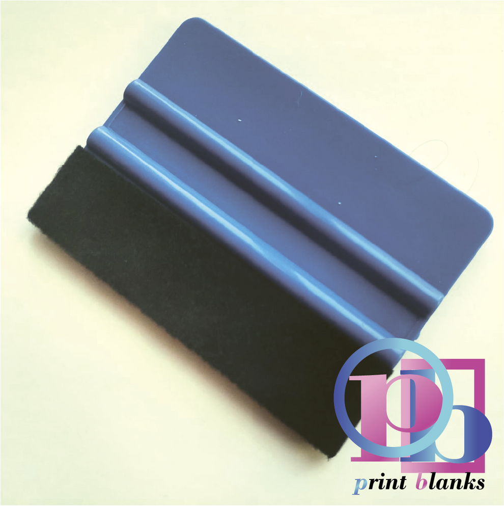 Squeegee with felt - Blue (Standard) – Print Blanks
